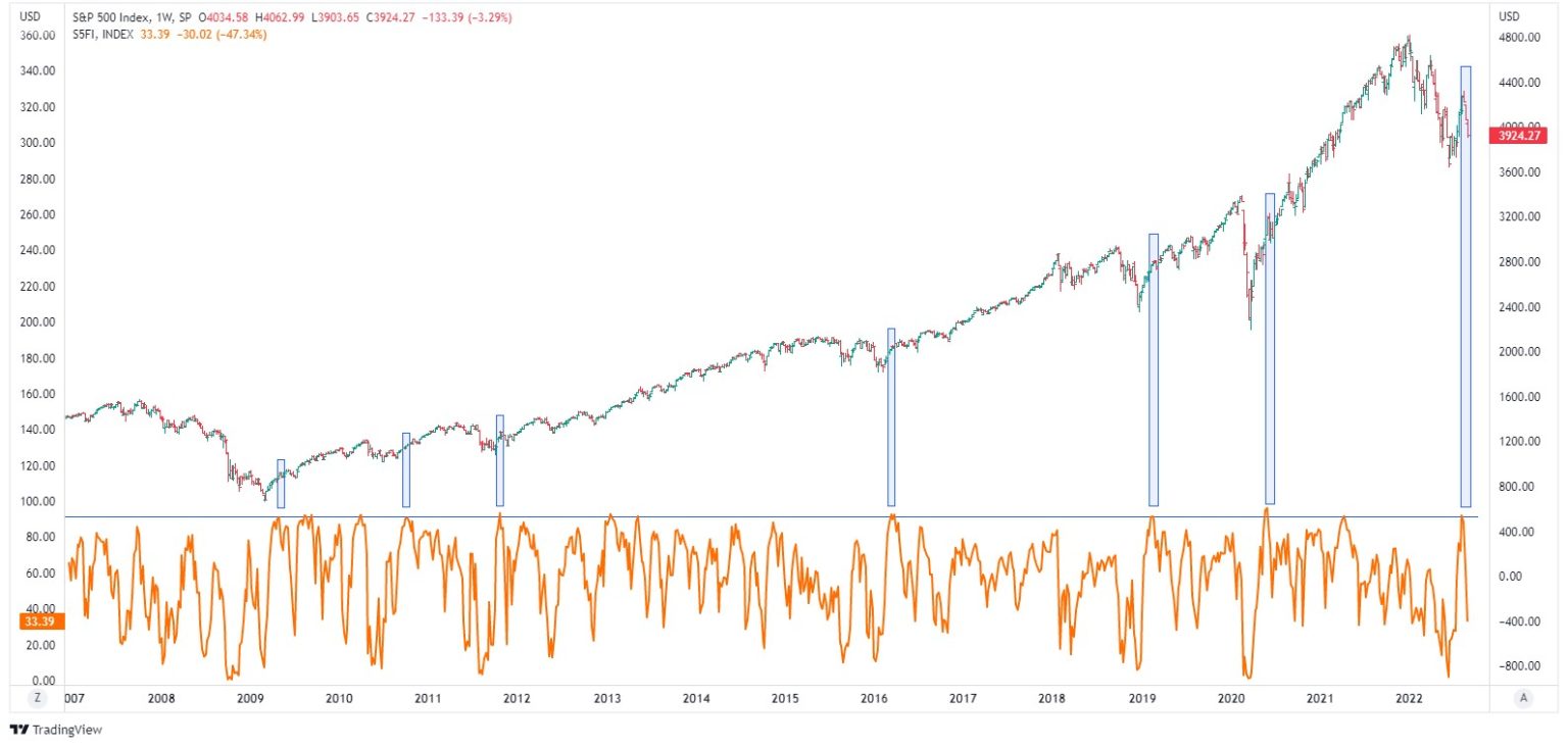 Indicator Points to Stock Market Bottom - Motion Trader